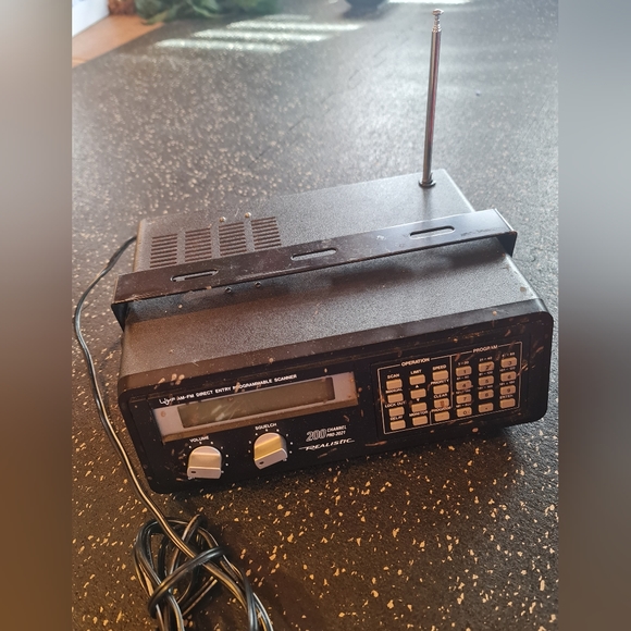 Realistic | Portable Audio & Video | Vintage Realistic Scanner Receiver ...